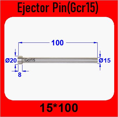 Ejector Pin(Gcr15)D15/D16
